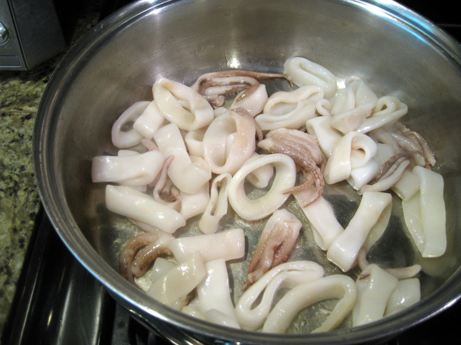 Calamari Salad with Preserved Lemons