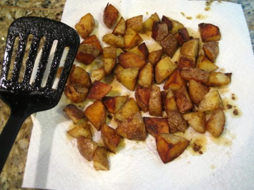 Quick Crispy Home Fries
