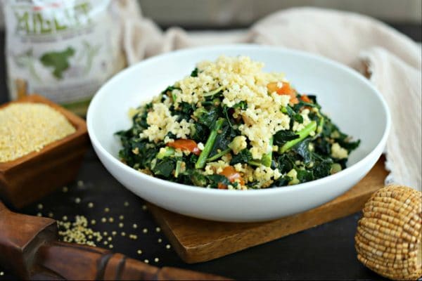 Sukuma Wiki with Millet - EverydayMaven™